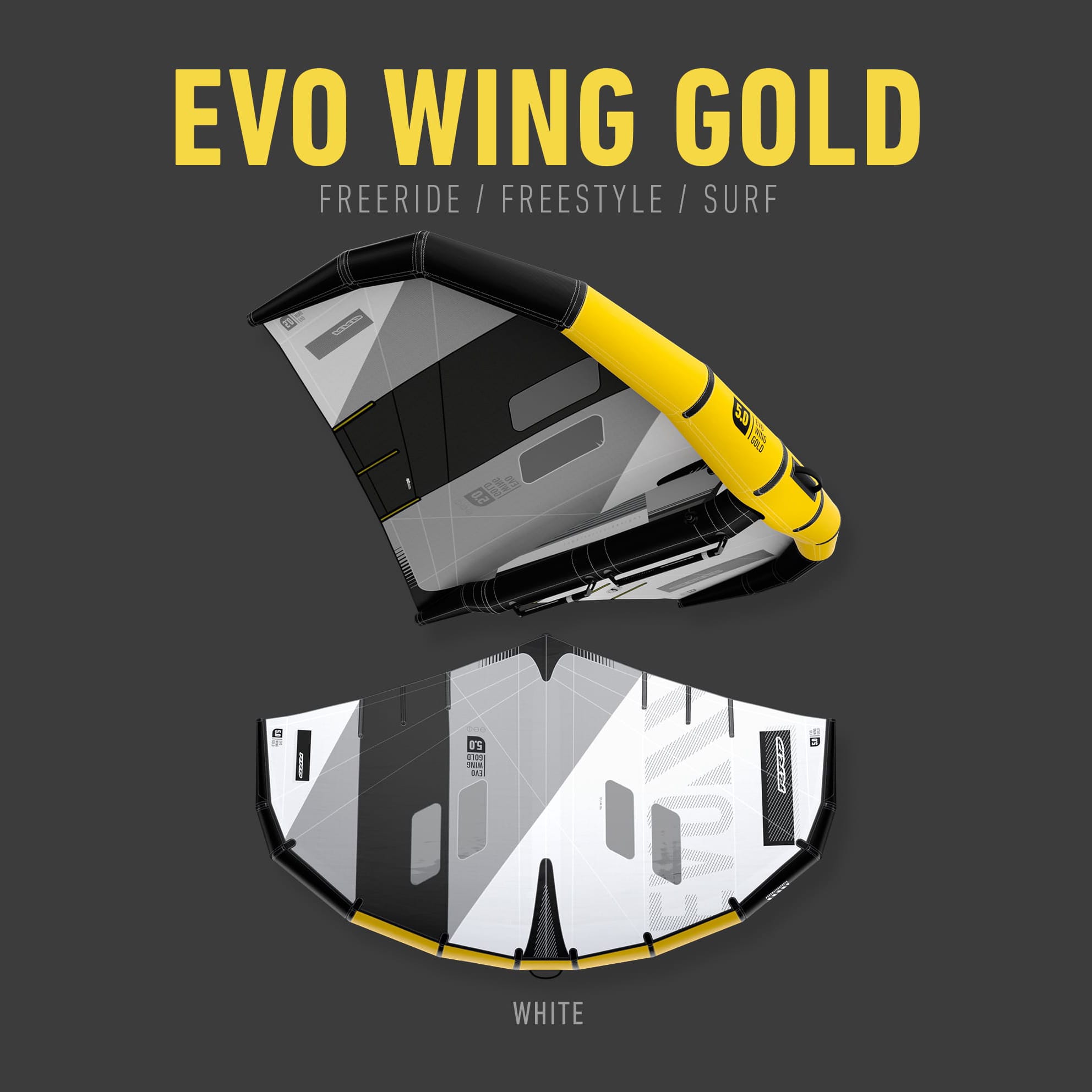 vela RRD Evo Wing Gold Y29 Nuova - Vendita online - AirJibe